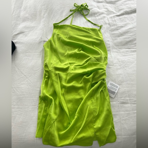 ASOS | Dresses | Satin Halter Neck Backless Mini Dress | Poshmark